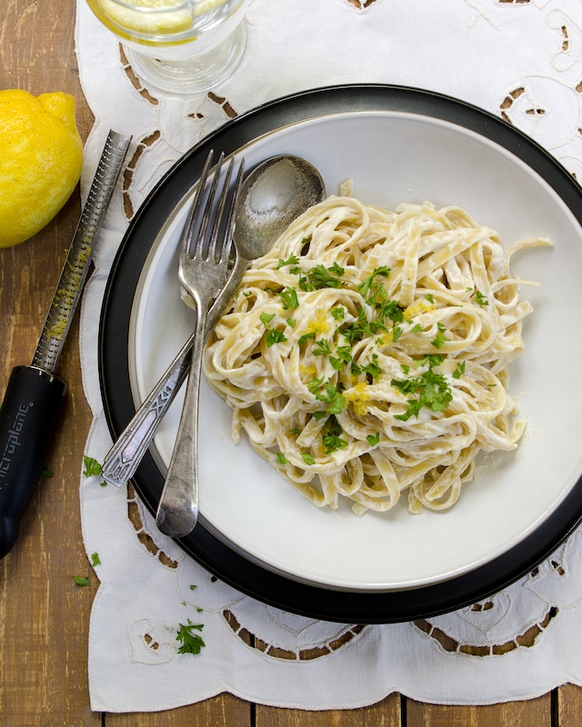 CreamyFettucine1resized - Dreena Burton | Vegan Recipes & Cookbooks