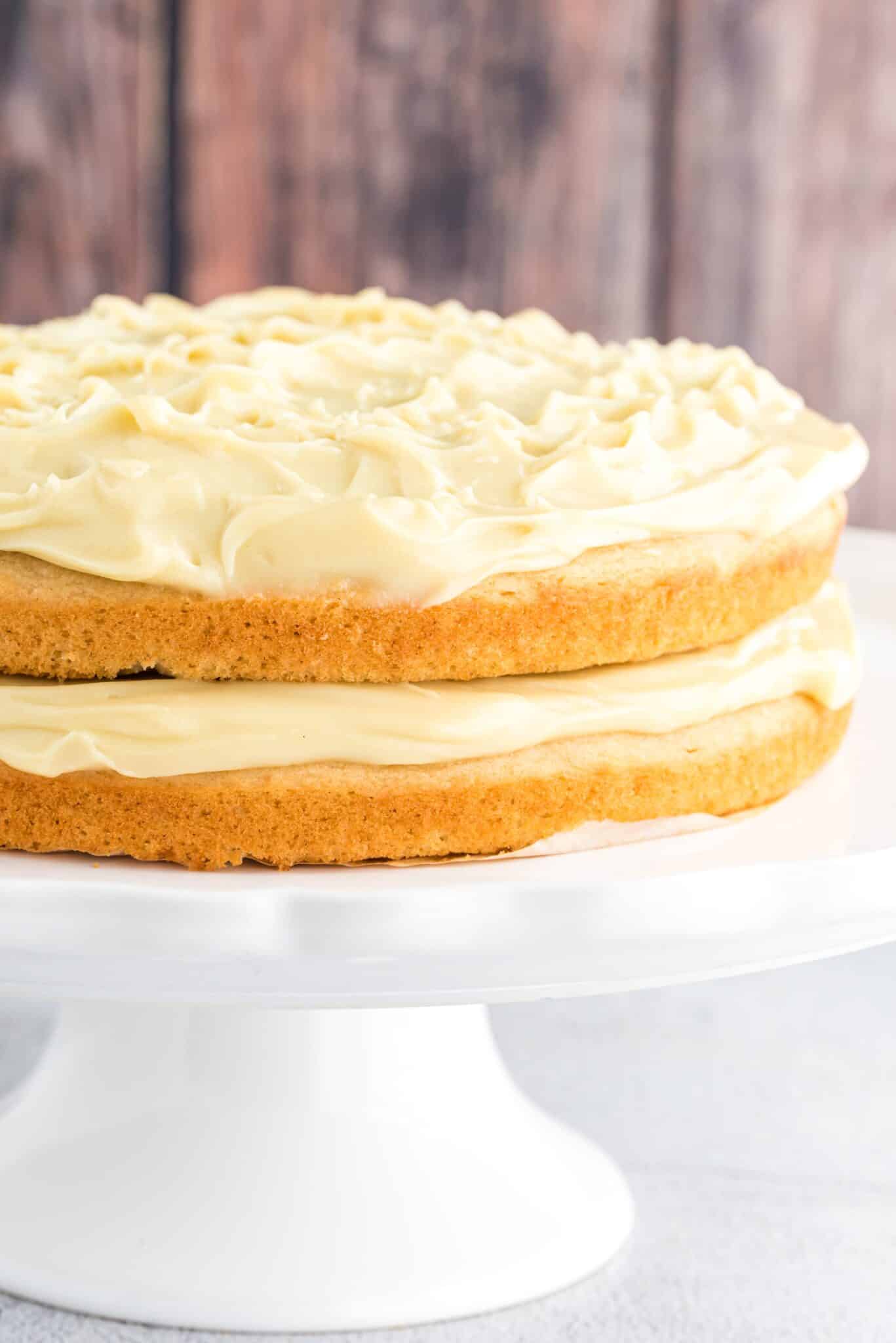 Vegan Vanilla Sweet Potato Cake! (oil-free, nut-free option)